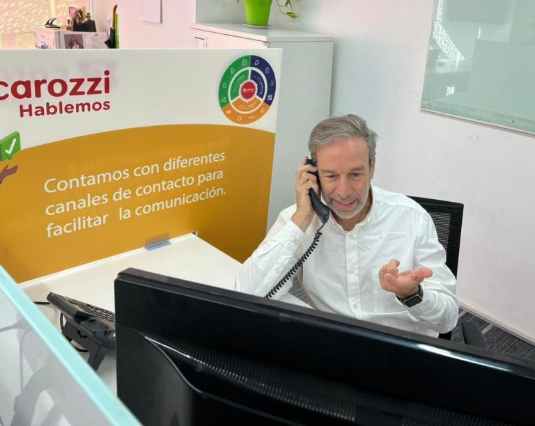 Gerentes de Carozzi contestan y atienden llamados en el Día del ...